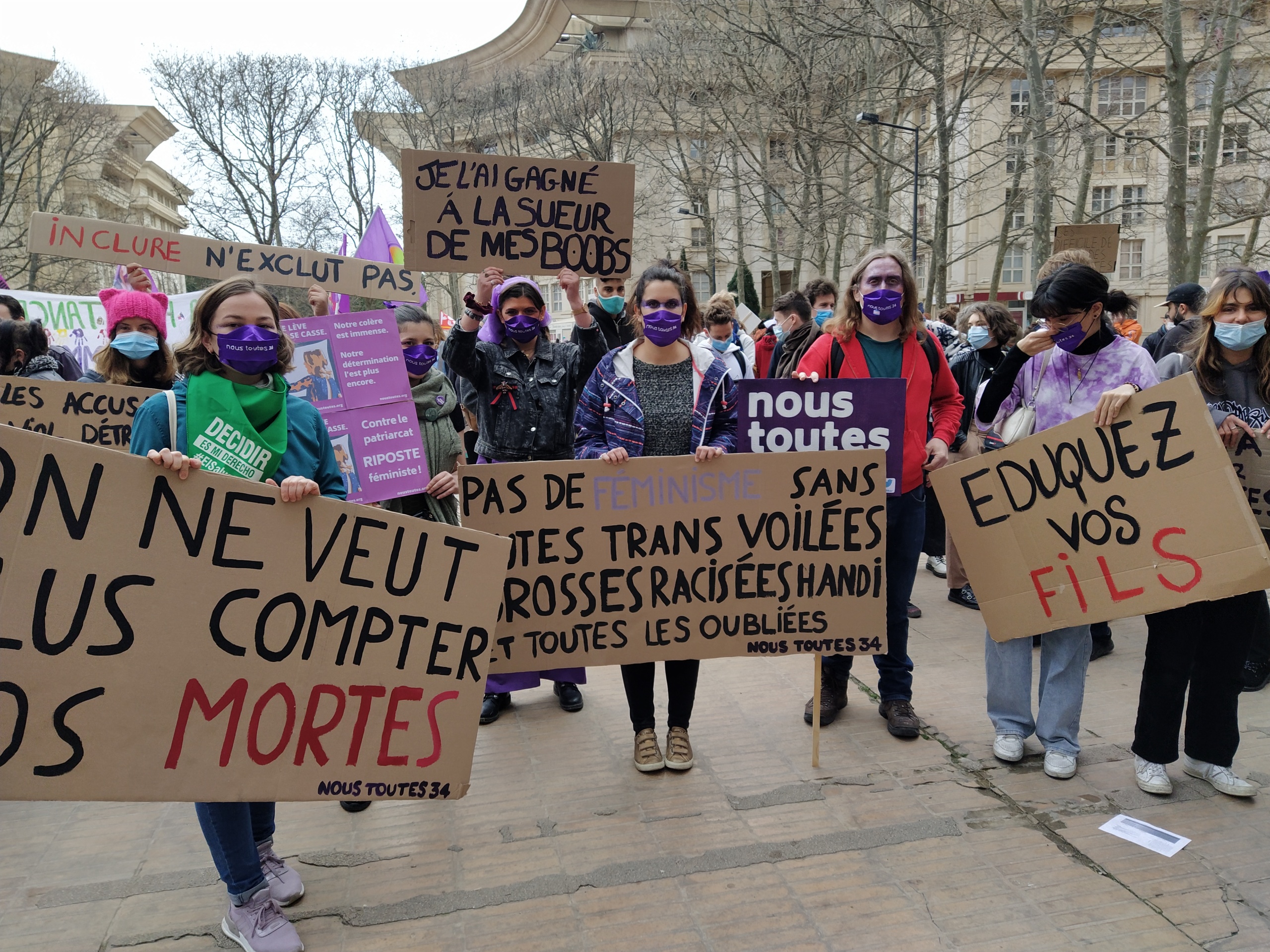Marche revendicative, lutte contre le harcèlement... les droits des ...