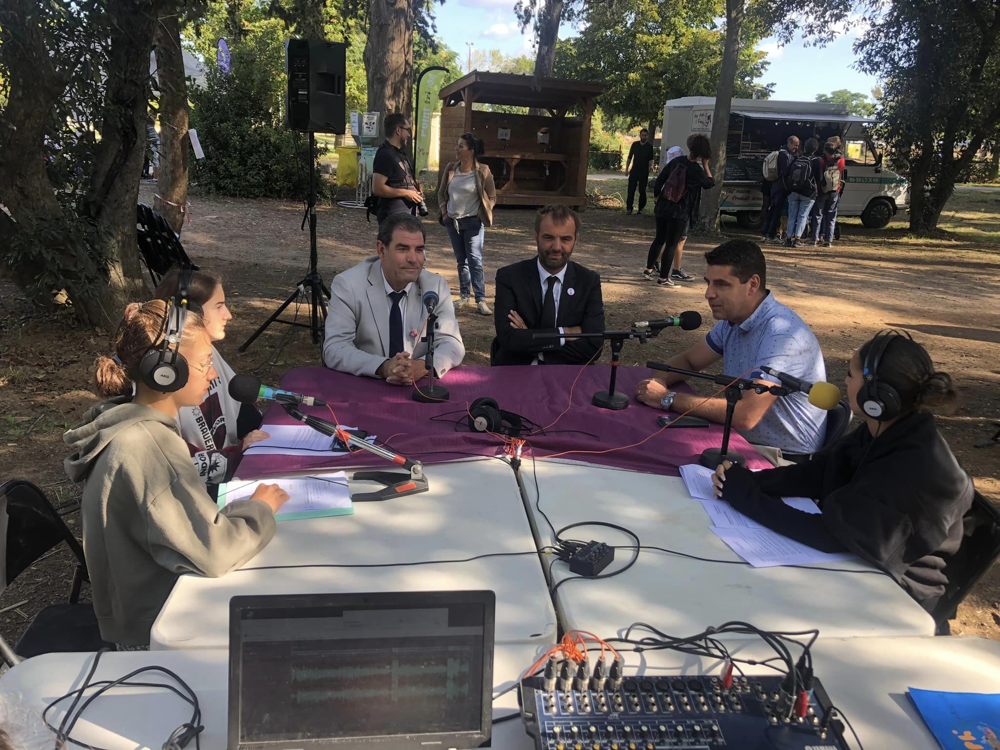Plateau radio des jeunes de la radio interco de la Vallée de l'Hérault ...