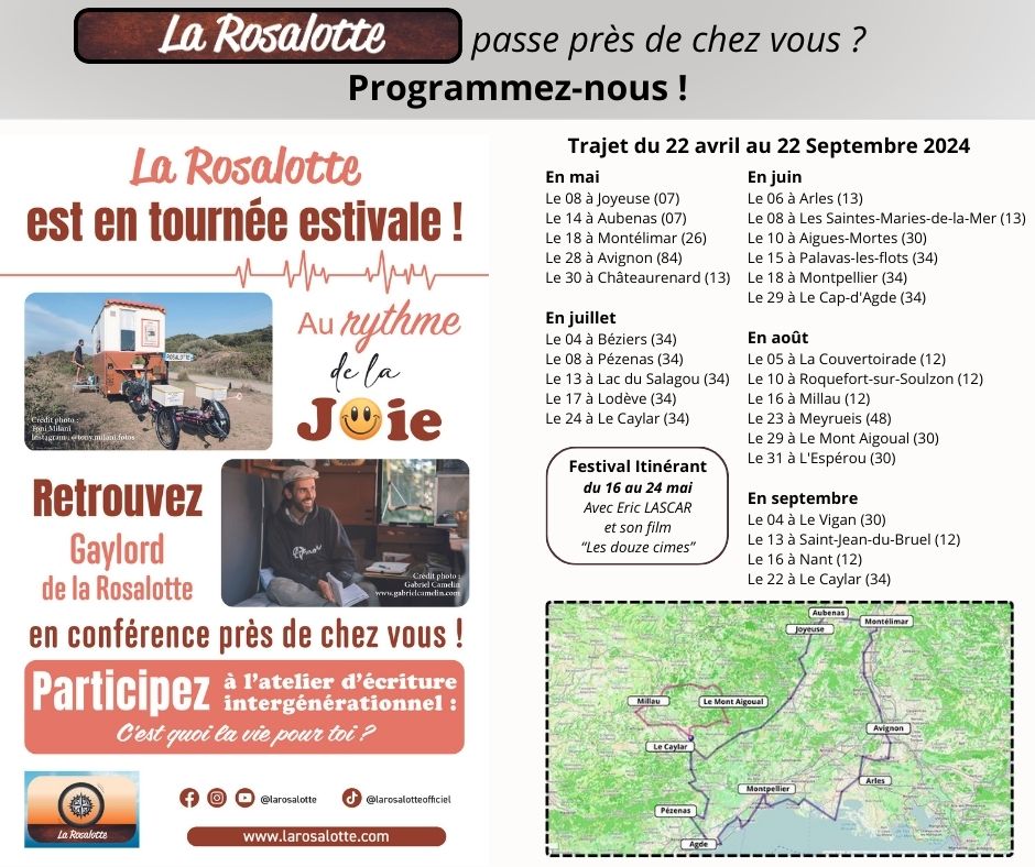 Vivre ici : Gaylord et sa Rosalotte, en tournée sur les routes de l ...