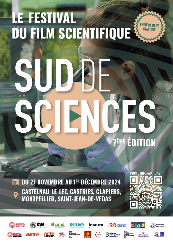 Festival Film Scientifique Affiche A4 2024 - Tous les logos - Rph