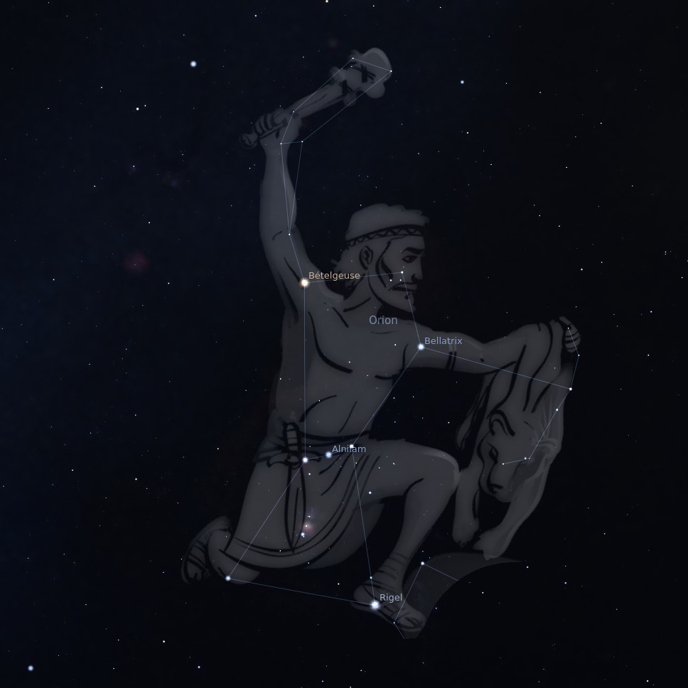 AstroMag - Orion mythe et constellation - Rph