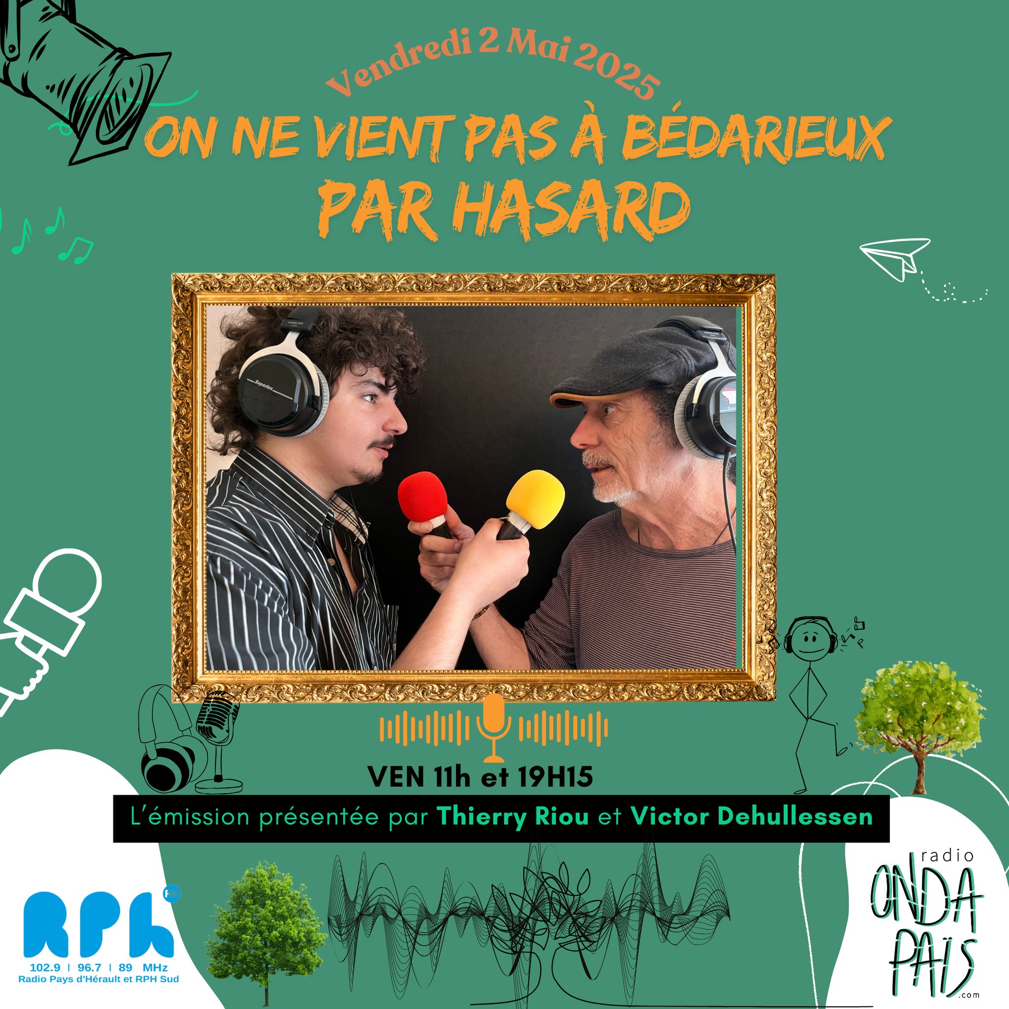 On ne vient pas à Bédarieux par hasard- 09 MAI 2025 - Rph